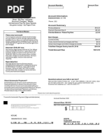 2022 T Mobile Cell Phone Bill Template | PDF