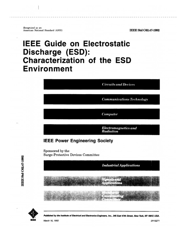 Pub - Ieee STD c62 47 1992 PDF | PDF