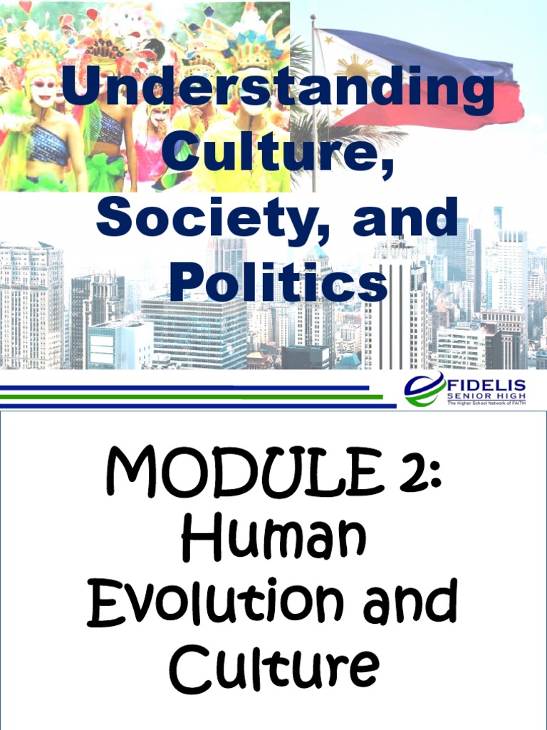 Module 2 Human Evolution and Culture | PDF