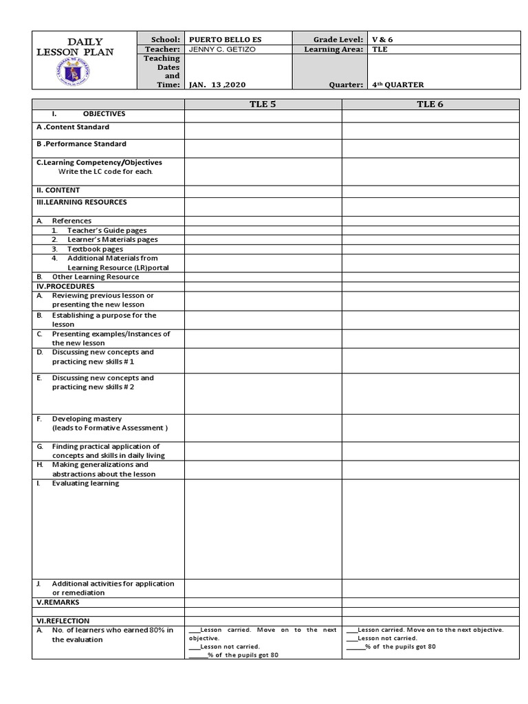 EPP5&6 Blank DLP | PDF