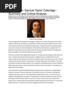 Kubla Khan - Samuel Taylor Coleridge Explanation: Lines 1-2 | PDF ...