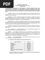 Barangay Tax Code Sample | PDF | Revenue | Taxes