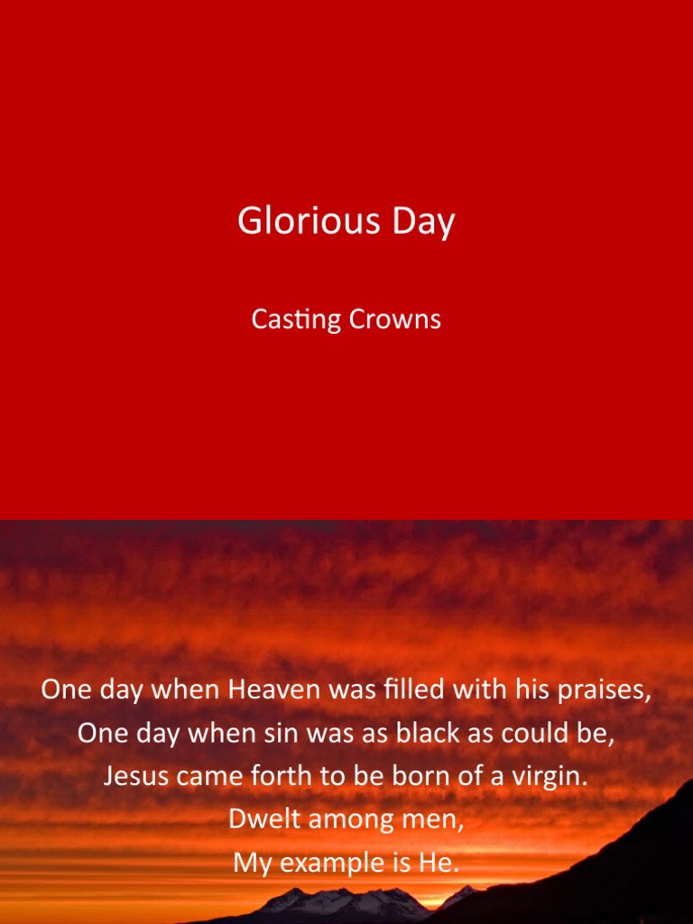 Glorious Day | PDF