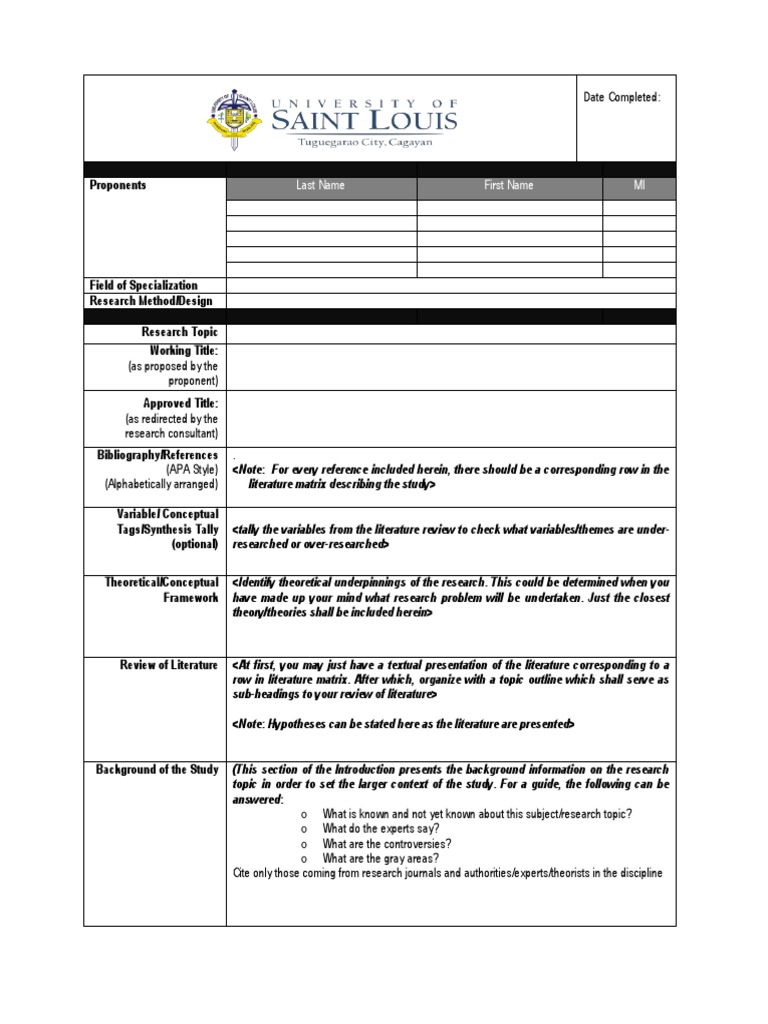 Research Proposal Framework | PDF | Art | Computers