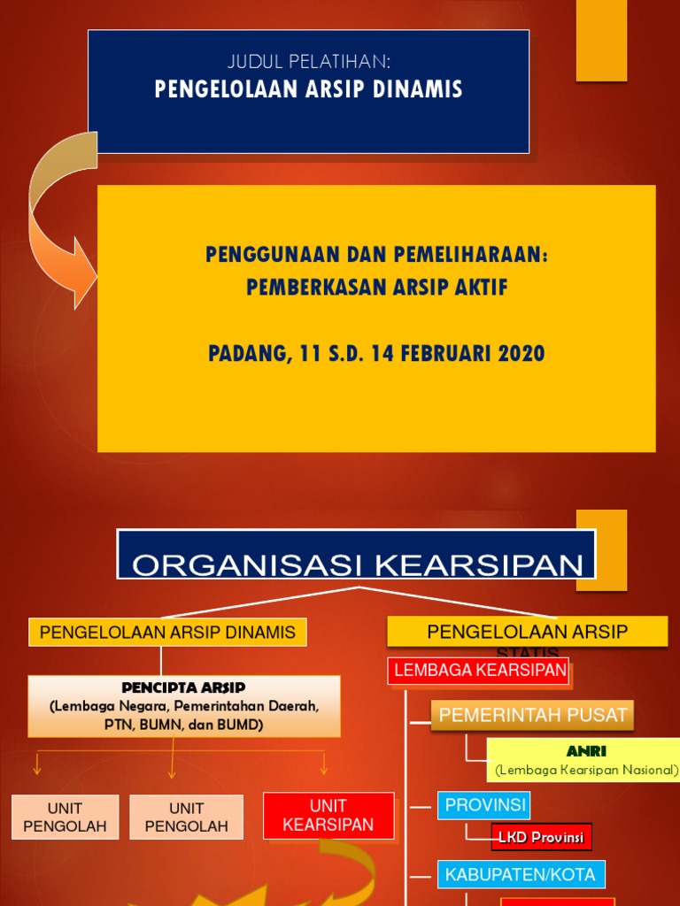 Pemberkasan Arsip | PDF