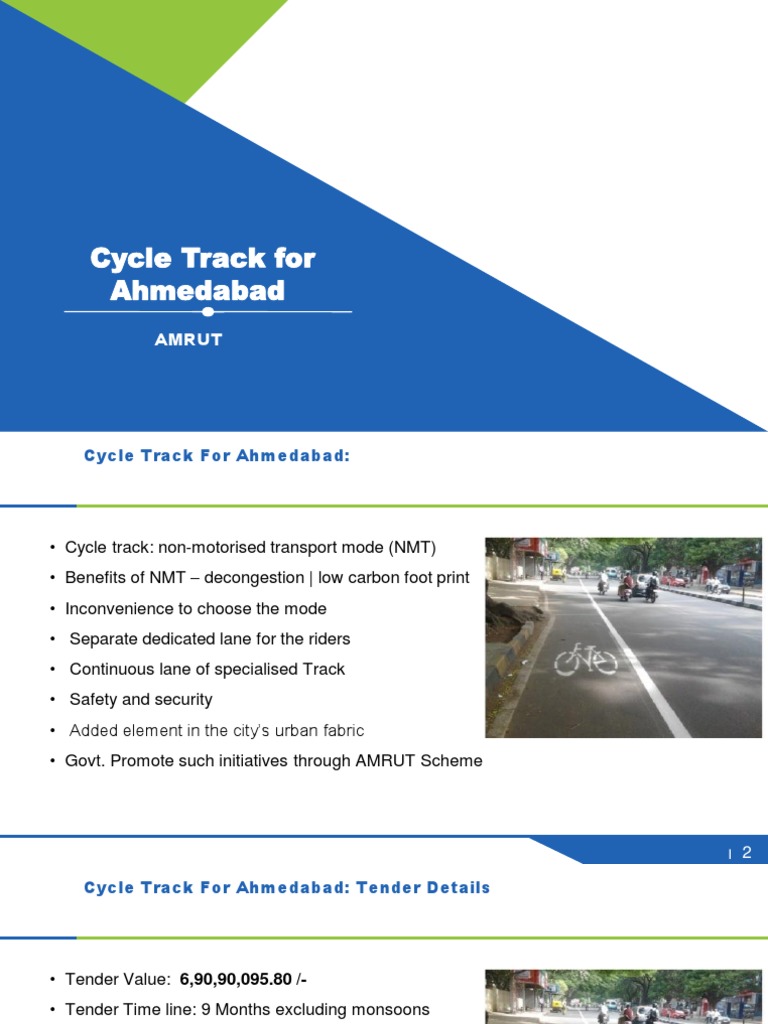 Cycle Track Presentation | PDF