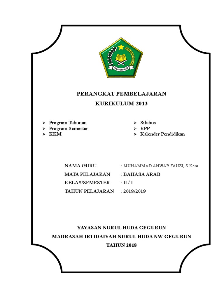 Bahasa Arab Kelas 2 Pdf