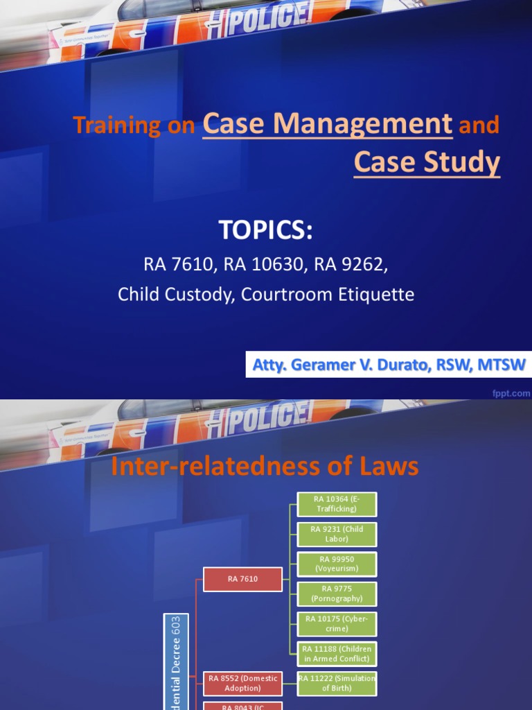 Overview of RA 7610 Provisions | PDF | Wellness