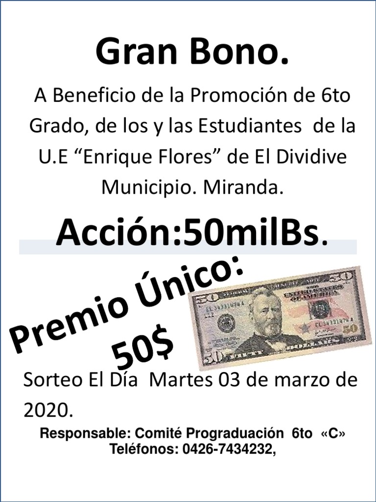 Bono | PDF | Ciencias sociales
