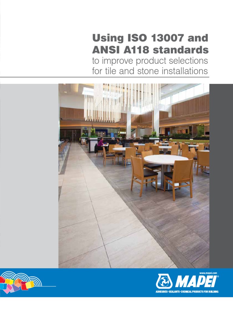 BR-ISO 13007 - ANSI A118 - Architect - EN PDF | PDF