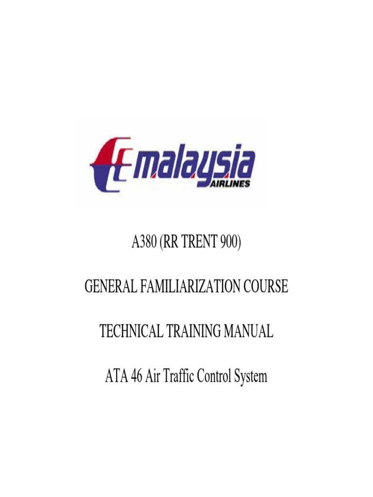 NOTE A380 ATA 46 ATC System GenFam CLASS NOTE | PDF | Computers ...