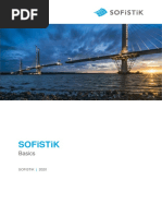Manual Sofistik Basics - 2022 | PDF | Trigonometric Functions | Control Flow