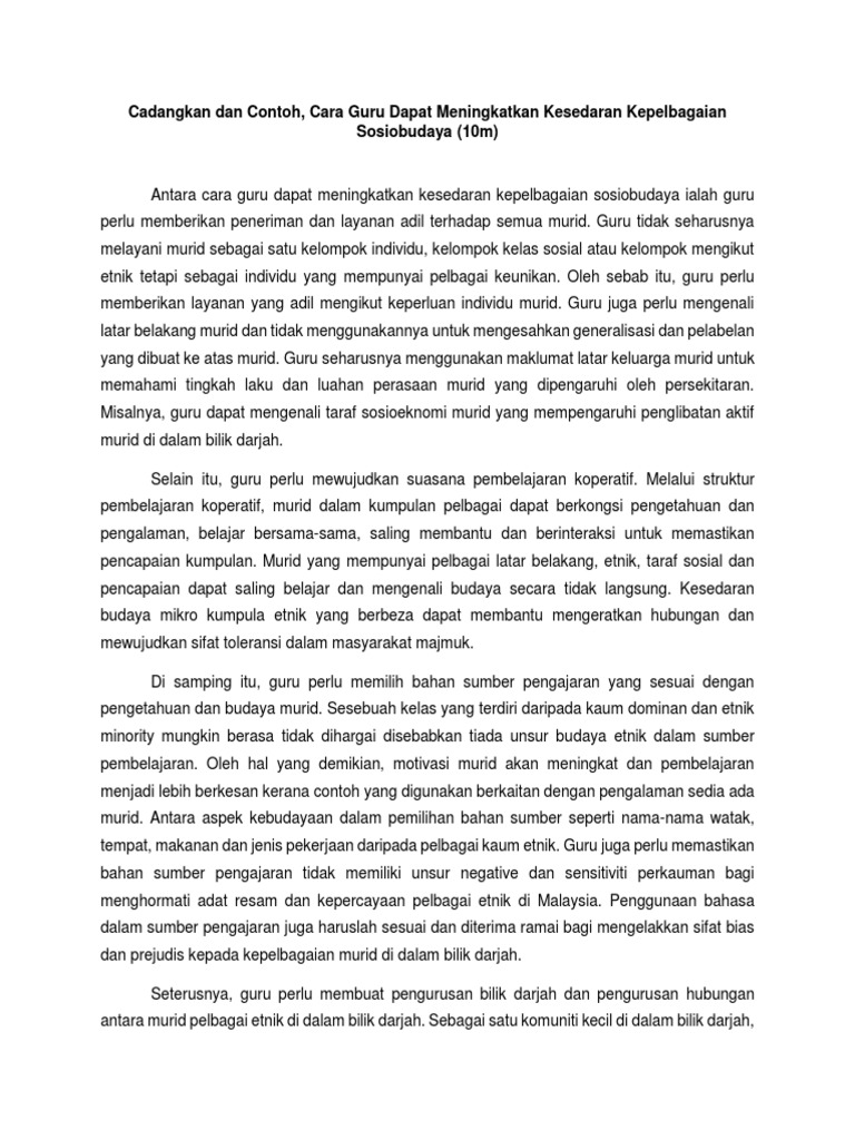 Tutorial 3 EDUP 3073 | PDF