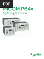 P743 - Peripheral Unit: Installation P74X/En In/Ma7 Micom P741, P742 ...