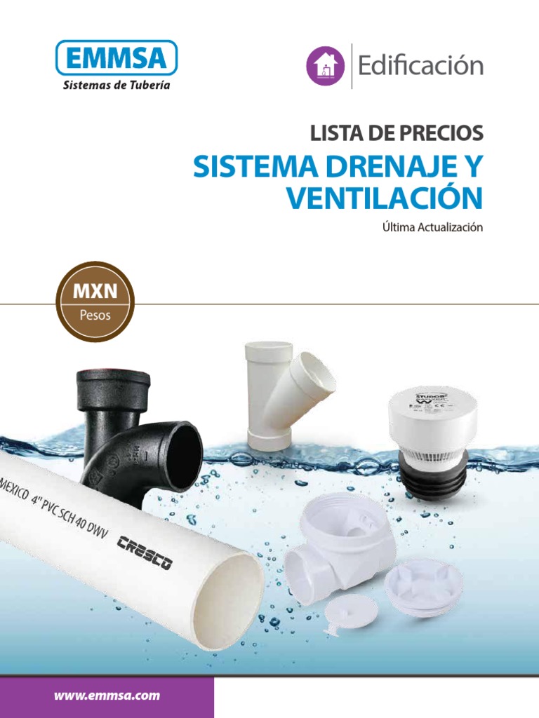 Emmsa LP Edi Drenaje Ventilacion | PDF