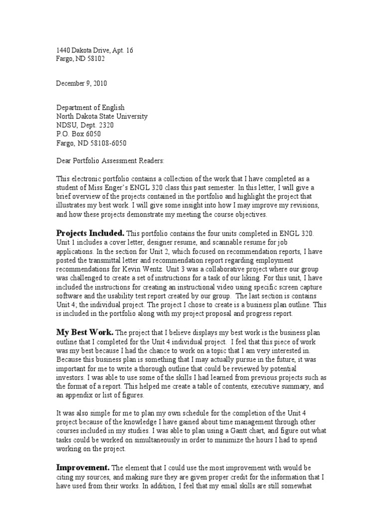 Reflective Cover Letter | PDF | Cognition | Communication