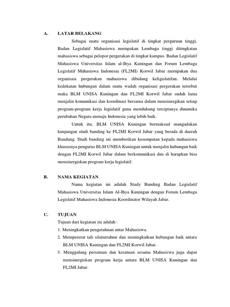 Proposal Studi Banding | PDF