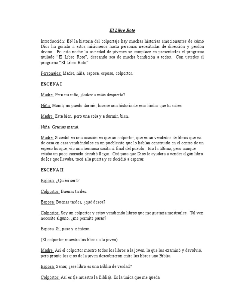 El Libro Roto | PDF