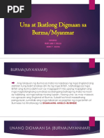 Ang Paglaya NG Burma | PDF