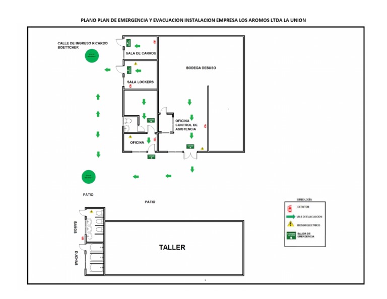 Plano Plan de Emergencia | PDF