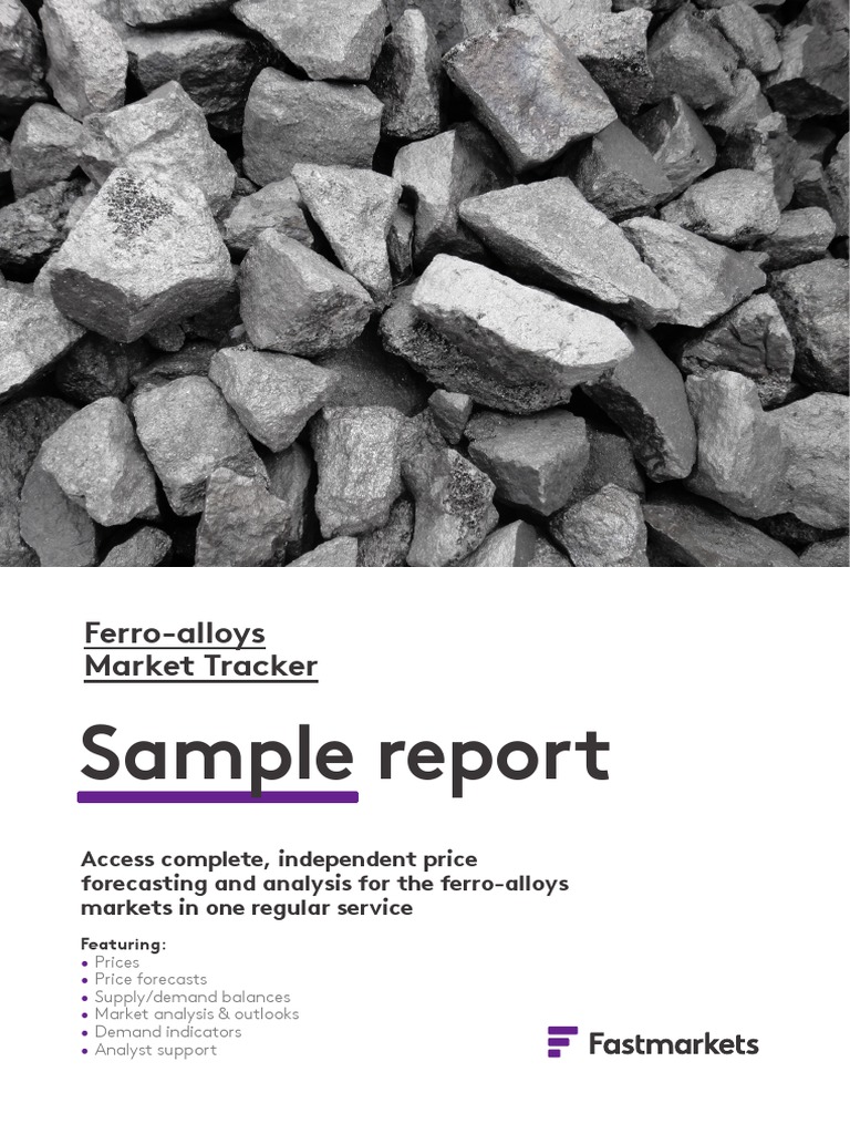 Ferro Alloys Sample July19 | PDF
