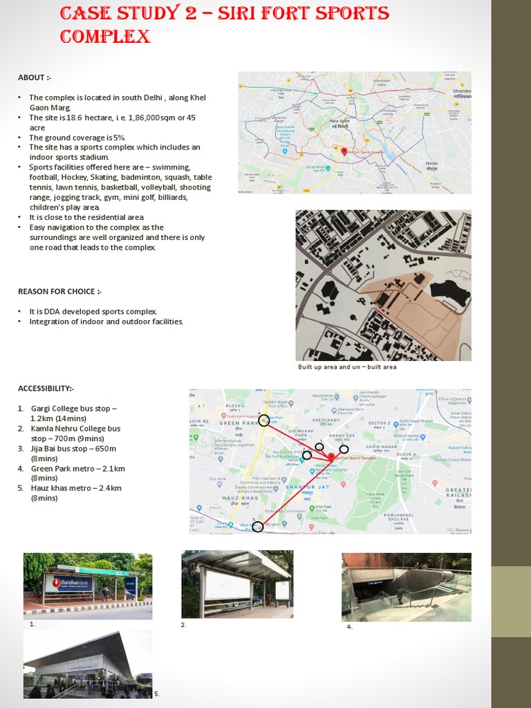 A Comprehensive Analysis of the Siri Fort Sports Complex: Facilities ...