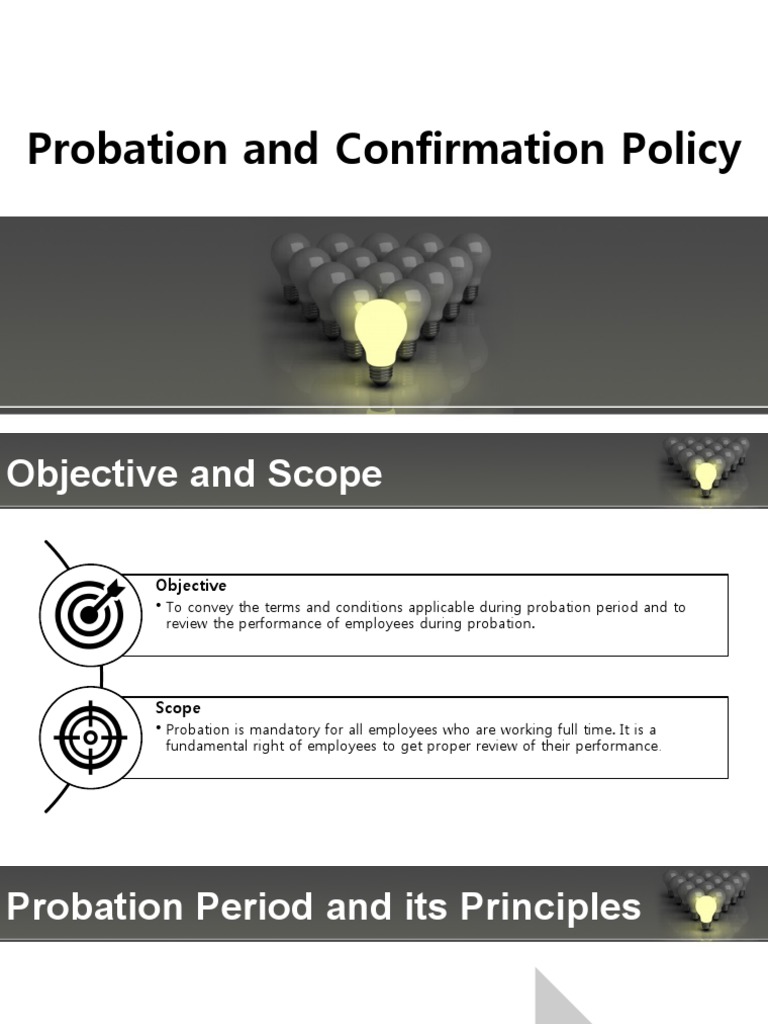 Probation and Confirmation Process | PDF