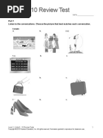 Top Notch 1 Unit 3 Assessment | PDF