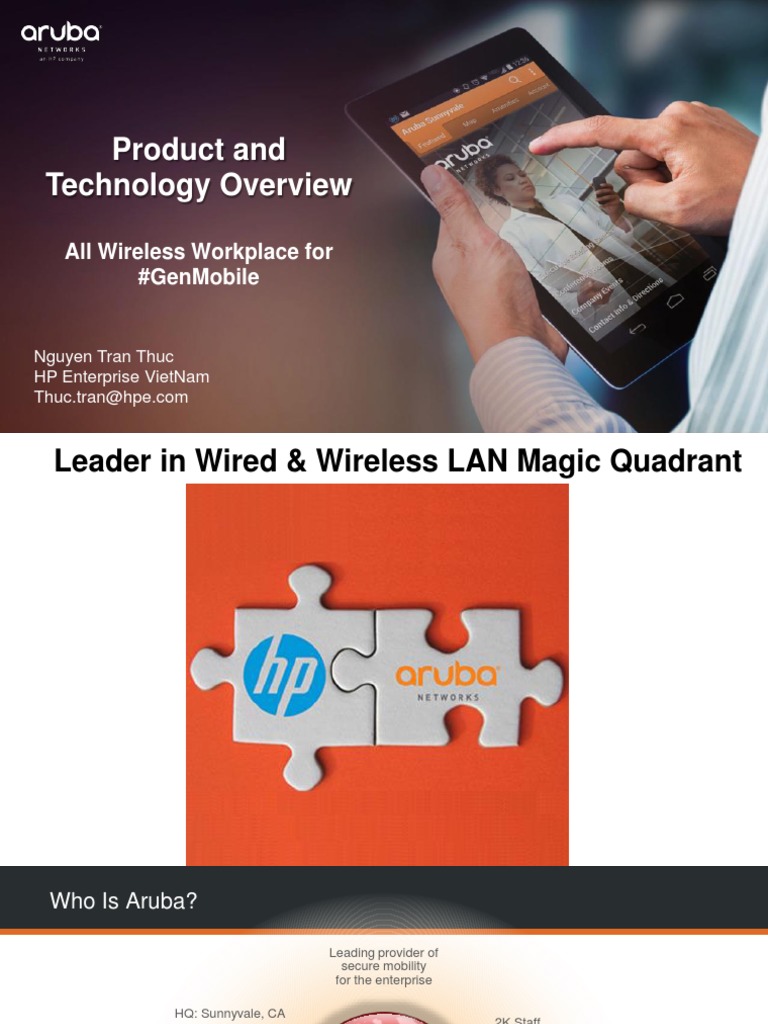 HP Networking Aruba Solution PDF | PDF | Computers