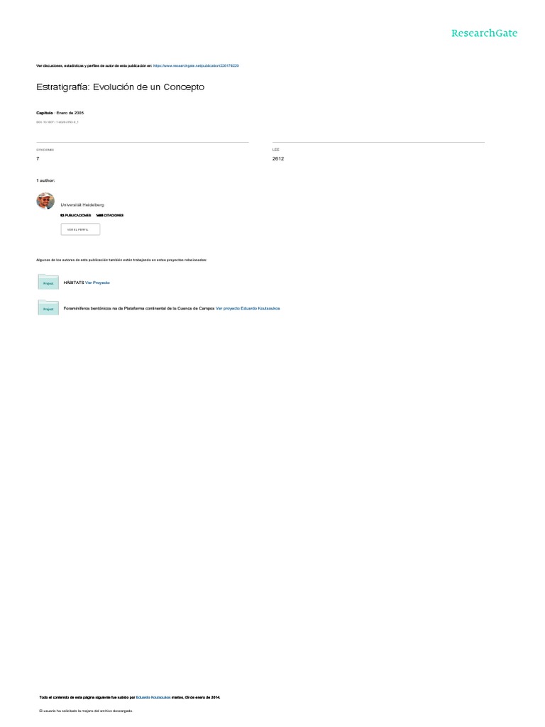 Applied Stratigraphy - Chapter1.en - Es | PDF | Ciencias sociales ...