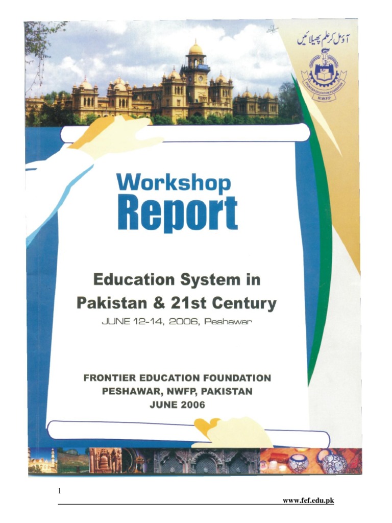 Workshop Report PDF | PDF | Schools | Private School