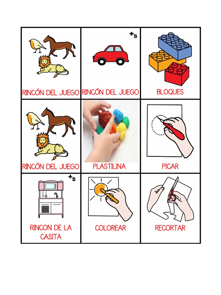 Pictogramas Material de La Clase | PDF