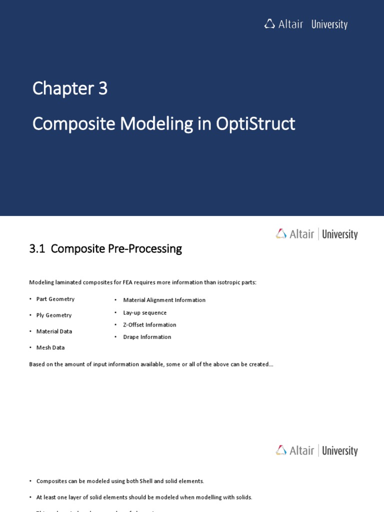 Chapter 3 Composite Modeling | PDF | Composite Material | Stress ...