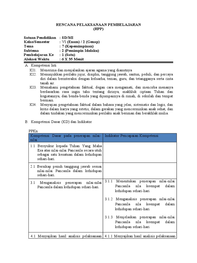 RPP T7 ST2 P1 | PDF | Karier & Perkembangan | Kesehatan Holistik