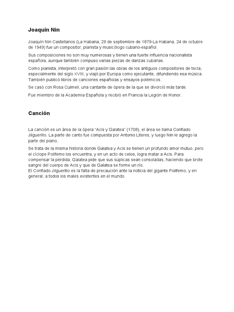 Joaquín Nin | PDF | Arte