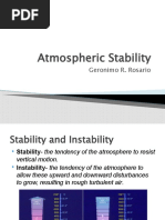 Pasquill Atmospheric Stability Classes | PDF | Meteorological Phenomena ...