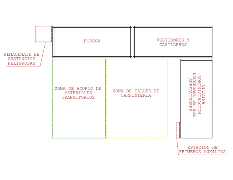 Layout Instalación de Faena PDF | PDF