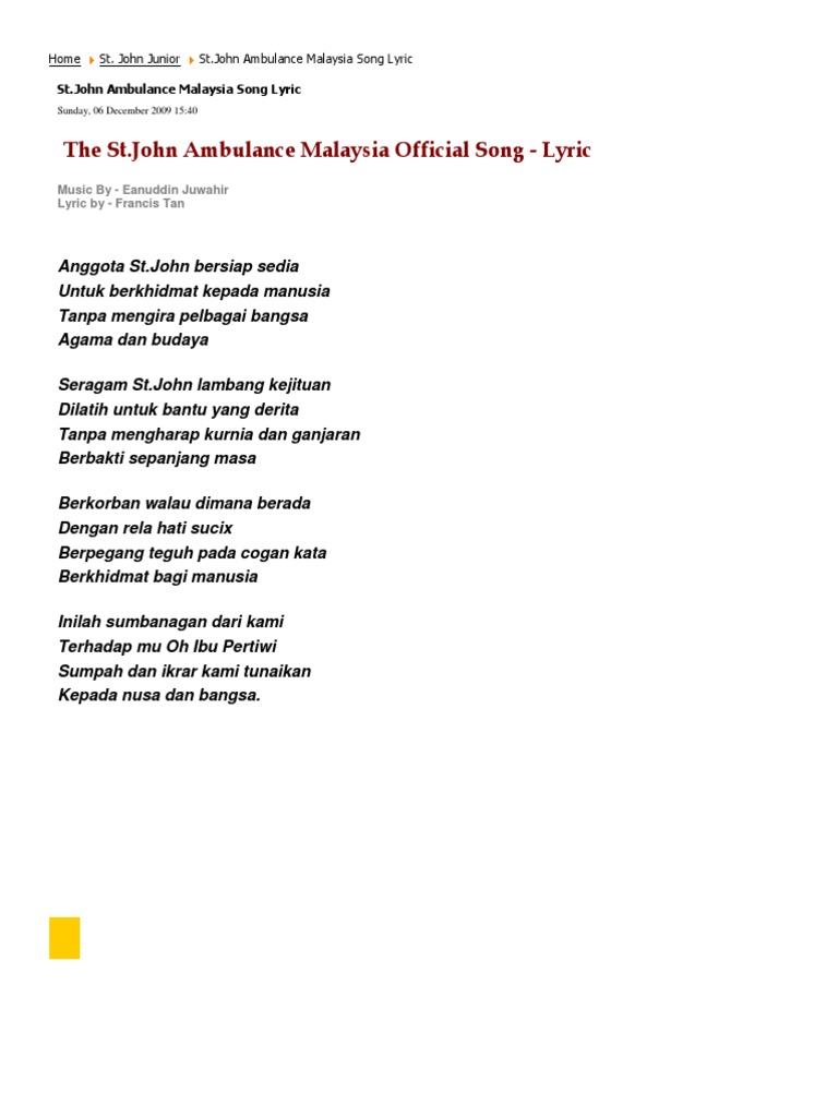 ST John Ambulans | PDF