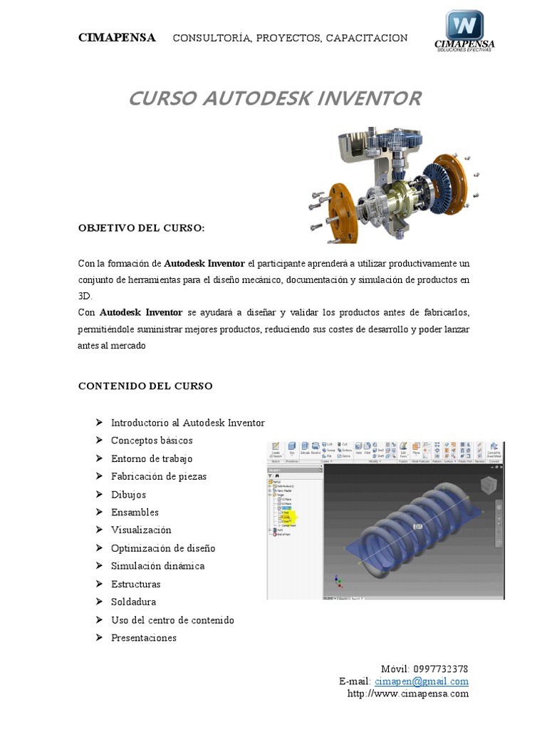Curso Inventor | PDF