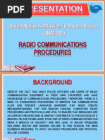 Radio Voice Procedure TRG 441 | PDF | Human Communication | Service ...