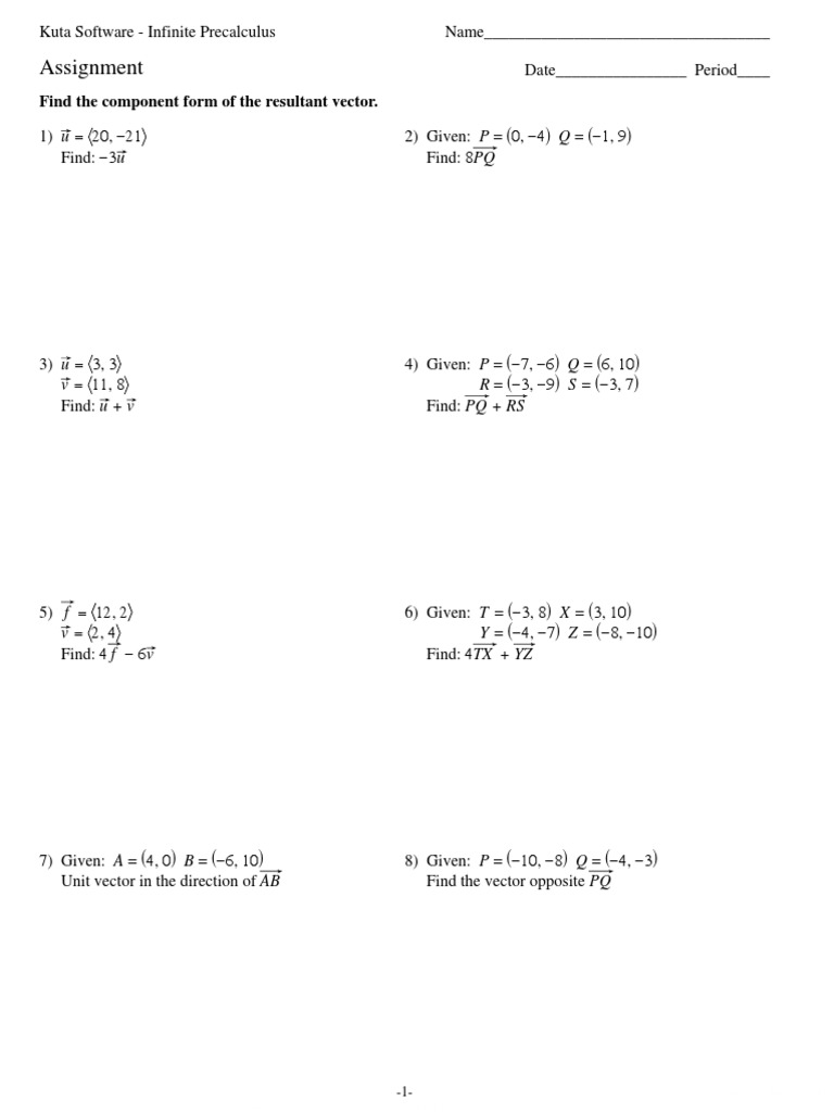 07 Vector Operations | PDF