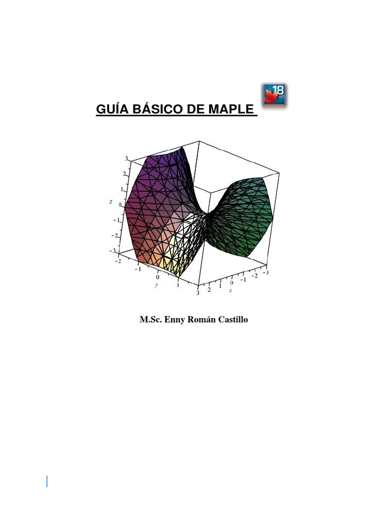 Manual Básico de Maple | PDF