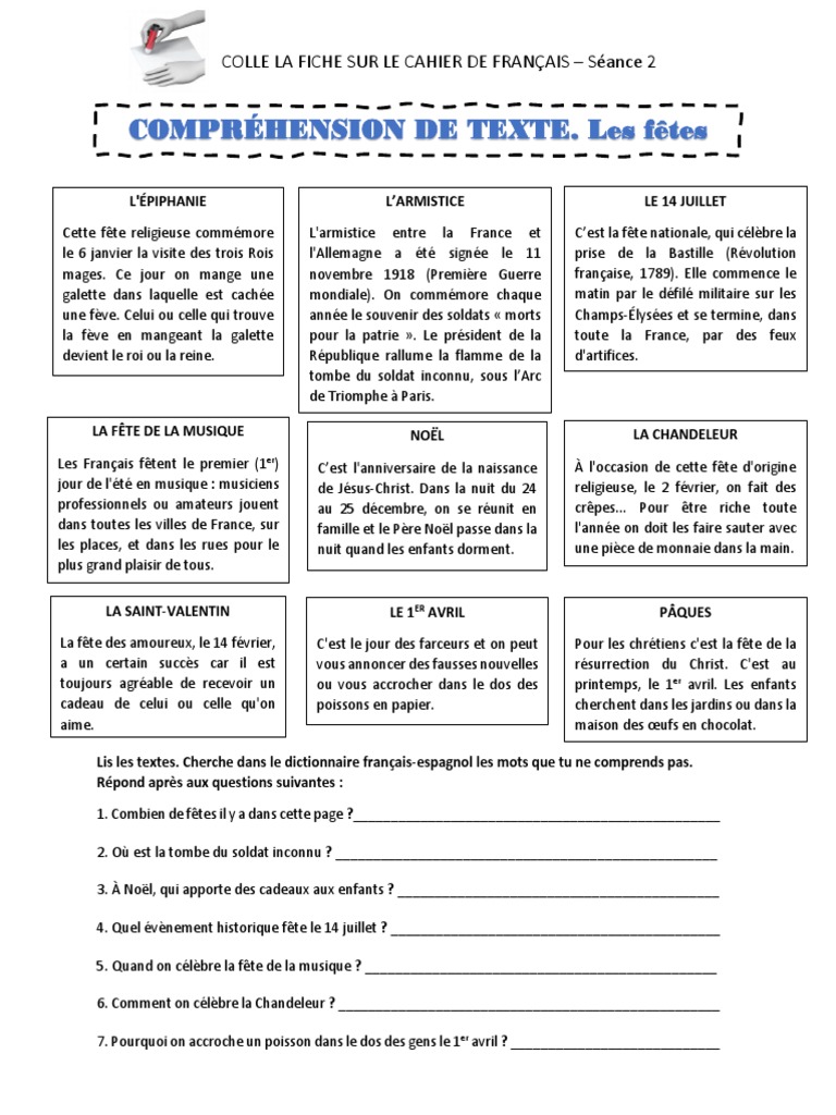 Comprendre les fêtes en France | PDF