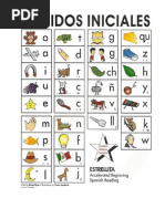 Sonidos Iniciales Estrellita | PDF