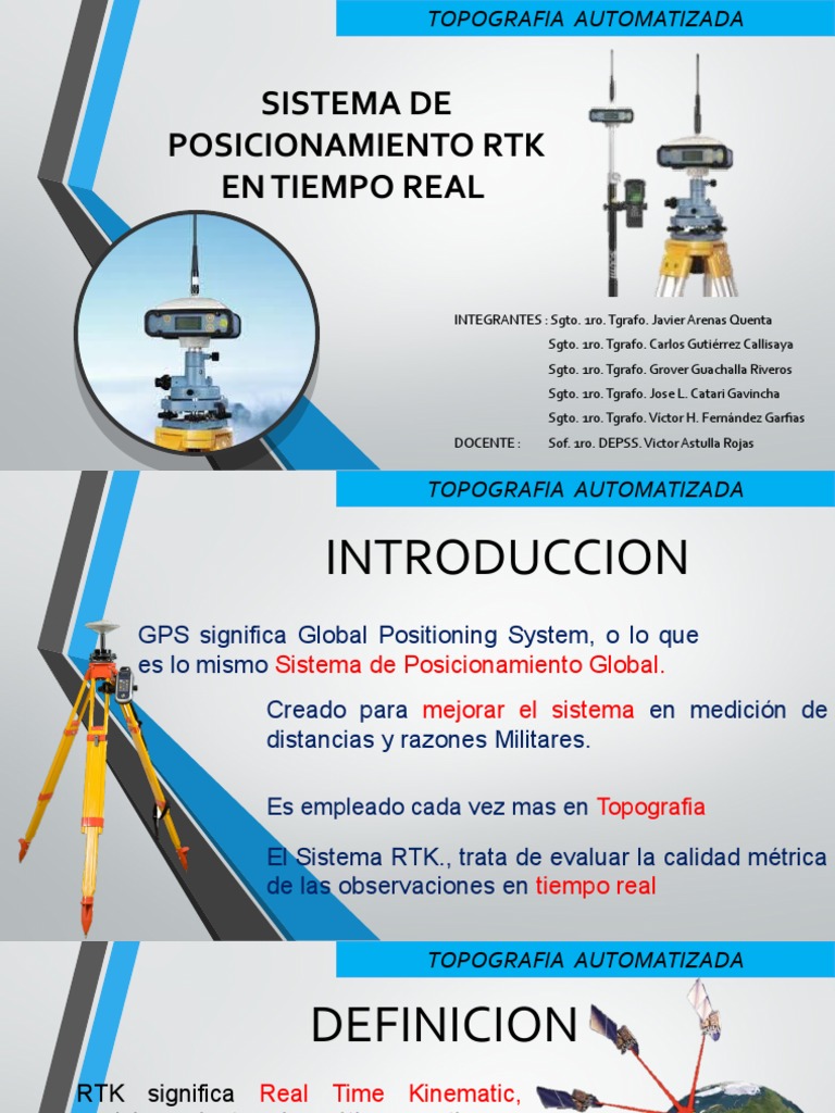 Presentacion RTK | PDF