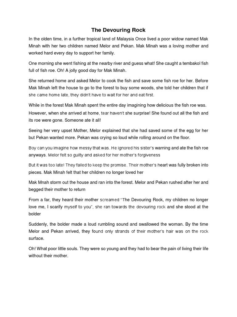 The Devouring Rock | PDF