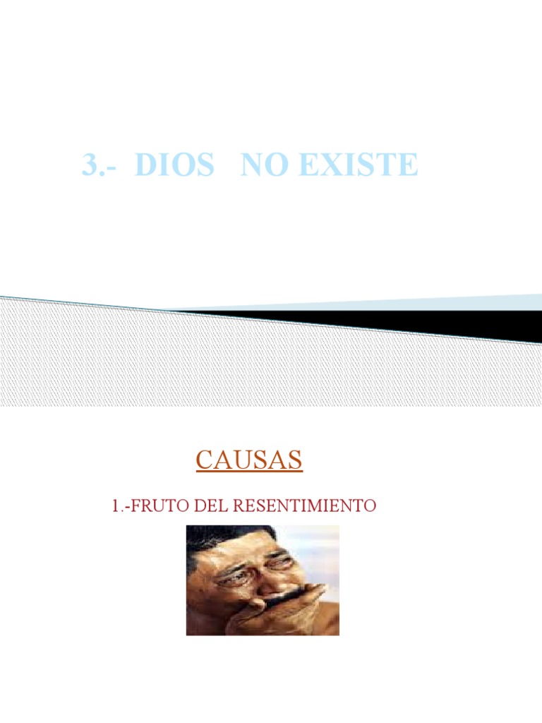 Dios No Existe Pdf Historia