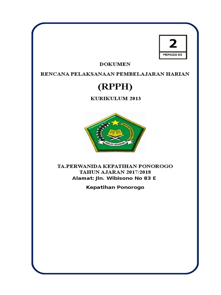 RPPH KEL B Bulan Ramadan | PDF