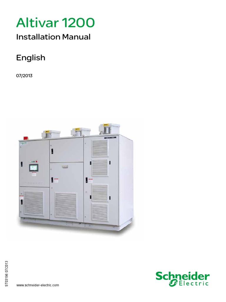 Atv1200 Installation Manual en st03196 01 | PDF | Technology & Engineering
