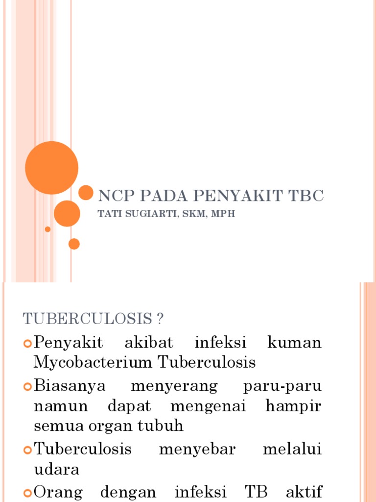 Materi NCP TBC | PDF